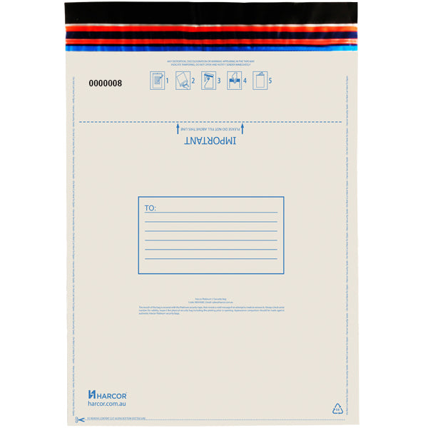 Harcor Platinum 2 Security Bag – Harcor Security Seals