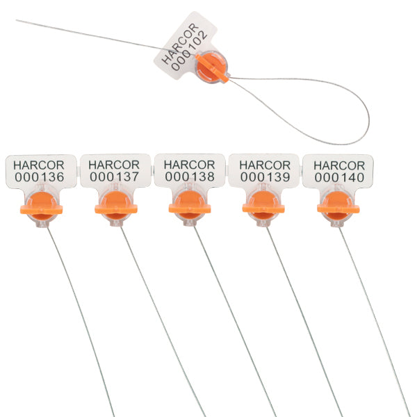 Tool Less Meter Seal with sealing wire – Harcor Security Seals