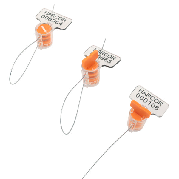 Tool Less Meter Seal with sealing wire – Harcor Security Seals